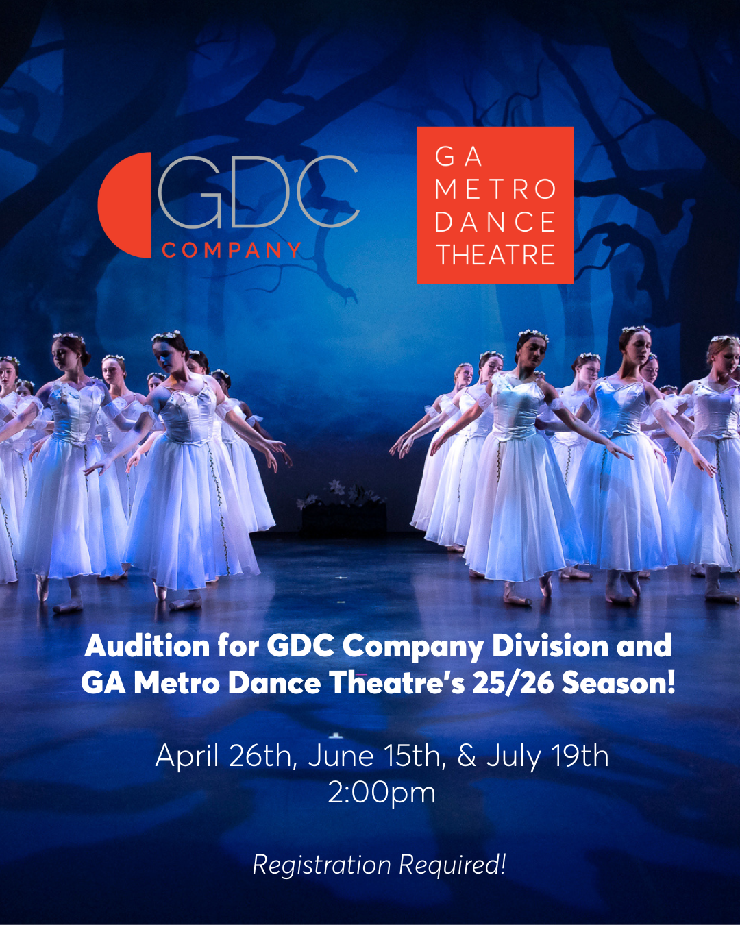 Georgia Metropolitan Dance Theatre Auditions for Community: June 15 and ...